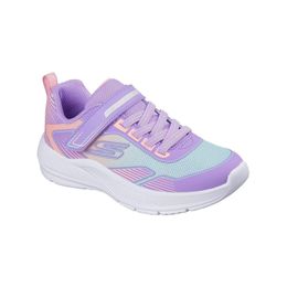 Skechers Sneakers 'Microspec Advance - Oasis Poi' boy size 35.5 Turquoise / Purple / Light orange