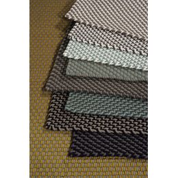 Fu&szlig;matte Pad, B:52cm H:15mm L:72cm, braun, Kunstfaser, Au&szlig;enbereich, Teppiche, "UNI, Schmutzfangmatte", handgewebt, Uni Farben, In- und Outdoor