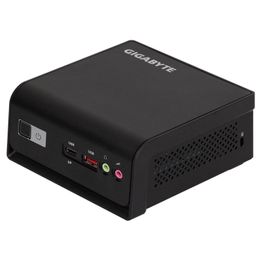 Gigabyte Barebone-PC "Barb GBT BRIX GB-BTIP-N250", Microsoft Windows 11 Home (64 Bit), 16 GB RAM 0 GB SSD, schwarz, Desktop-PCs