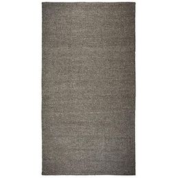 Teppich Pad, B:140cm H:6mm L:200cm, grau, Baumwolle, Viskose, Wolle, Wohnzimmer, Teppiche, "MEERA, handgewebt", Handwebteppich, meliert, sanfte
