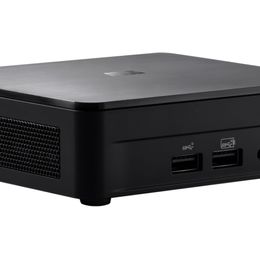 ASUS Mini-PC Barebone "NUC 12 Pro Slim Kit", ohne Betriebssystem, 64 GB RAM 0 GB SSD, schwarz, Desktop-PCs