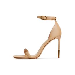 CESARE GASPARI Sandale Damen Gr&ouml;&szlig;e 37 beige