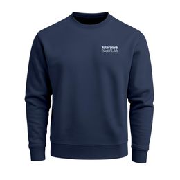 Neverless Sweatshirt 'After Work Social Club' Herren Gr&ouml;&szlig;e 5XL navy