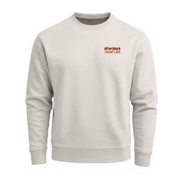 Neverless Sweatshirt 'After Work Social Club' Herren Gr&ouml;&szlig;e XL beige