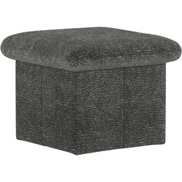 Hocker COTTA, B:56cm H:42cm T:56cmanthrazit, 100% Polyester, Wohnzimmer, Hocker, "Casino, B/T/H: 56/56/42, sehr leicht (3 kg)", Polstergarnitur, auch