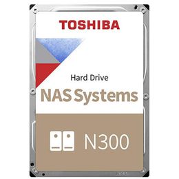 Toshiba interne HDD-Server-Festplatte "N300 4 TB", 4 TB, beige, Festplatten