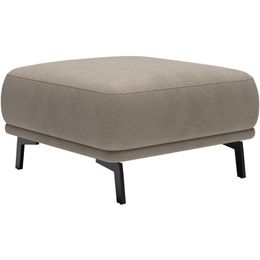 Sch&ouml;ner Wohnen Kollektion Polsterhocker, B:73cm H:43cm T:73cm, beige, SCH&Ouml;NER WOHNEN-KOLLEKTION, 95% Polyester, 5% Nylon, Hocker, "Tossa, smarte Erg&auml;nzung f&uuml;r dein Wohnzimmer,
