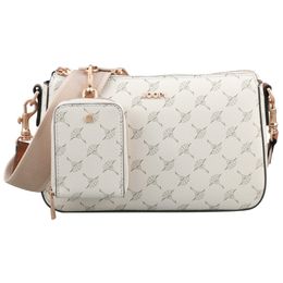 JOOP! JOOP Damen Umh&auml;ngetasche "cortina 1.0 jasmina shoulderbag shz", wei&szlig;, Lederimitat, bedruckt, Taschen, Damen Schultertasche, Handtasche mit h&uuml;bschem