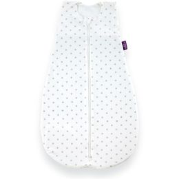 Tr&auml;umeland TR&Auml;UMELAND Baby Babyschlafsack "Sommerschlafsack LIEBMICH Baumwolle, Design Sternchen grau", wei&szlig;, Bezug: 100% Baumwolle, Schlafs&auml;cke