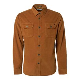 NO EXCESS Button Up Shirt male size XXL Brown