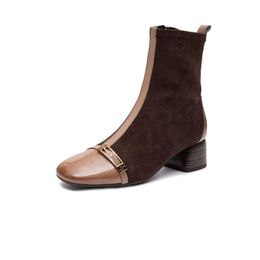 Hispanitas Stiefelette 'BHI265016-ALM' Damen Gr&ouml;&szlig;e 38 beige / braun