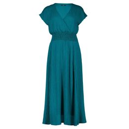 Zero Maxikleid mit elastischem Bund Damen Gr&ouml;&szlig;e 44 t&uuml;rkis Sommerkleid