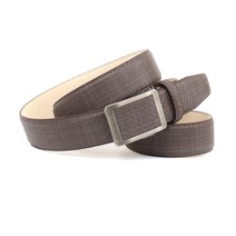 Anthoni Crown Herren Lederg&uuml;rtel, braun, Gr. 95, Rindsleder, G&uuml;rtel