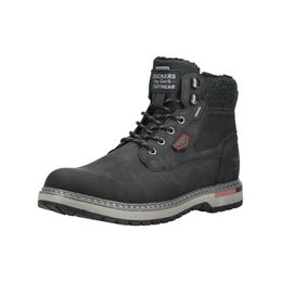 Dockers by Gerli Schn&uuml;rboots Herren Gr&ouml;&szlig;e 42 blutrot / schwarz / wei&szlig;
