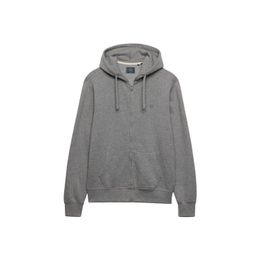 Superdry Herren Sweatshirt "Sweatjacke Essential SDCO Logo Ziphood 1er Pack", grau, Gr. XL, Obermaterial: 60% Baumwolle CO. 40% Polyester PES.,