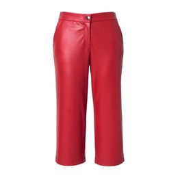 MIAMODA Chino Pants female size 56 Cherry red