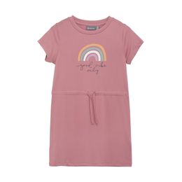 Color Kids Kleid M&auml;dchen Gr&ouml;&szlig;e 110 gr&uuml;n / orange / pink / schwarz / wei&szlig;