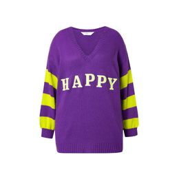 Angel of Style Pullover Damen Gr&ouml;&szlig;e XL/XXL gr&uuml;n / aubergine