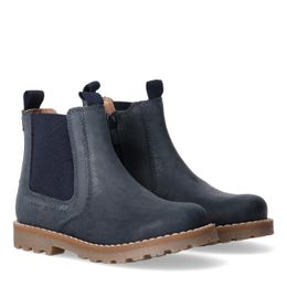 Tommy Hilfiger M&auml;dchen Chelseaboots, Gr. 31blau, Leder, used, Schuhe, Boots mit Rei&szlig;verschluss