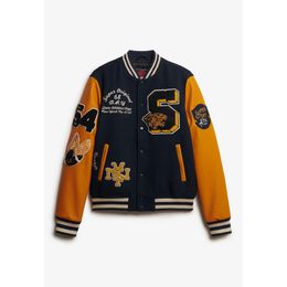 Superdry & Co Between-Season Jacket male size M marine blue / Yellow / White