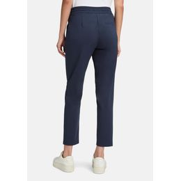 BETTY & CO BETTY & CO Damen Stretch-Hose "Damen mit Eingrifftaschen", blau, Gr. 36, Obermaterial: 53% Baumwolle, 38% Polyamid, 9% Elasthan, Hosen, Material