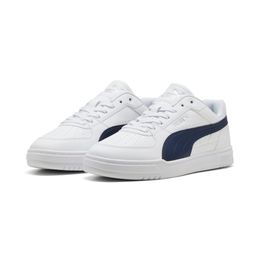 Puma Herren Sneaker "CAVEN III", Gr. 42,5, blau, Synthetik, mehrfarbig, Schuhe, f&uuml;r sportliche und l&auml;ssige Looks, mit gepolstertem Fu&szlig;bett