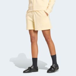 Damen Shorts "ESSENTIALS FRENCH TERRY"warm vanilla, normal, gr., Gr. S, adidas originals, Obermaterial: 100% Baumwolle, Hosen, mit lockerer Passform,