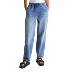 Marc O'Polo MARC O'POLO Damen 5-Pocket-Jeans "aus Cashmere Touch Denim", blau, Gr. XL, unifarben, Obermaterial: 92% Baumwolle, 6% Elastomultiester, 2% Elasthan,