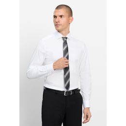 OLYMP Herren Businesshemd "OLYMP Level Five, Body Fit, Royal Kent"wei&szlig;, Gr. 41, 97% Baumwolle, 3% Elastolefin, Hemden
