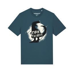 Watapparel T-Shirt ' Opasaurus ' Herren Gr&ouml;&szlig;e XXXL beige / petrol / schwarz