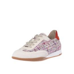 Baldinini Sneaker Damen Gr&ouml;&szlig;e 41.5 lila / rot / wollwei&szlig; Sommerschuhe