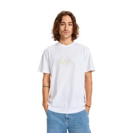 Quiksilver Herren T-Shirt "Ev Comp Logo", wei&szlig;, Gr. M, Obermaterial:100% Baumwolle, Shirts