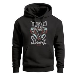 Neverless Sweatshirt 'Tokyo Snake' male size 4XL Black