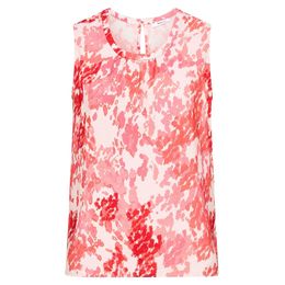 Tamaris Bluse Damen Gr&ouml;&szlig;e M pink / melone / wei&szlig;