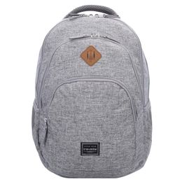 Travelite Backpack male size One size Brown / mottled grey