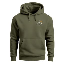 Neverless Sweatshirt 'Mountain Wave' male size L Green