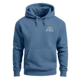 Neverless Sweatshirt 'Mountain Wave' Herren Gr&ouml;&szlig;e XS blau
