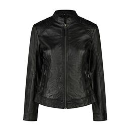 Apple of Eden Lederjacke Damen Gr&ouml;&szlig;e S schwarz Sommerjacke