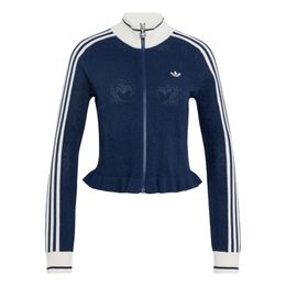adidas originals Strickjacke 'SPORTS CLUB' Damen Gr&ouml;&szlig;e XXXS navy / wei&szlig;