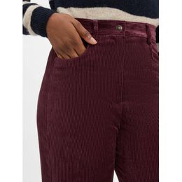 Marie Lund Hose in aubergine | Gr.: 34