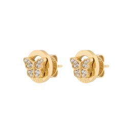 Guess Ohrringe 'Borboleta' Damen Gr&ouml;&szlig;e One Size gold