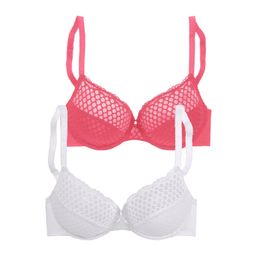 Petite Fleur By Lascana BH Damen Gr&ouml;&szlig;e 75 hellpink