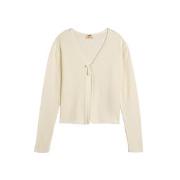 KOTON Strickjacke M&auml;dchen Gr&ouml;&szlig;e 122/128 ecru