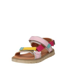 froddo Sandale 'Ke Flash' M&auml;dchen Gr&ouml;&szlig;e 33 t&uuml;rkis / gelb / rosa / dunkelpink