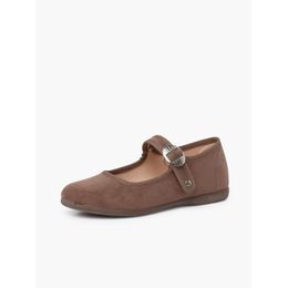 Pisamonas Ballet Flats girl size 20 Taupe