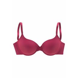 Lascana T-Shirt-BH Damen Gr&ouml;&szlig;e 90 himbeer Sommerkleid