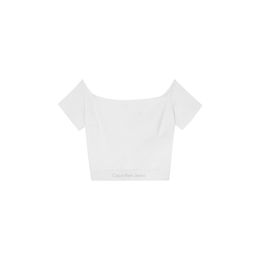 Calvin Klein Jeans Shirt female size M Grey / White