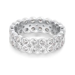 Ania Haie Ring Damen Gr&ouml;&szlig;e 54 silber / transparent