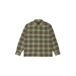 Billabong Button Up Shirt male size XXL Khaki / Light green