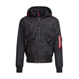 Alpha Industries Between-Season Jacket male size S Red / Black